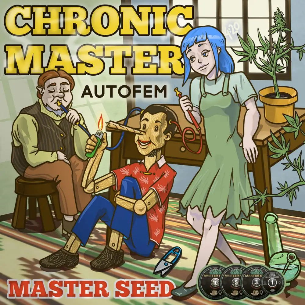 Купити насіння коноплі Chronic Master autofem | сідбанк MASTER-SEED